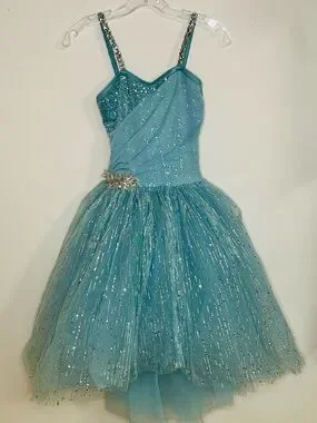 Weissman | Costumes | Weissman Blue Sequin Hilow Tulle Lyrical Dance ...